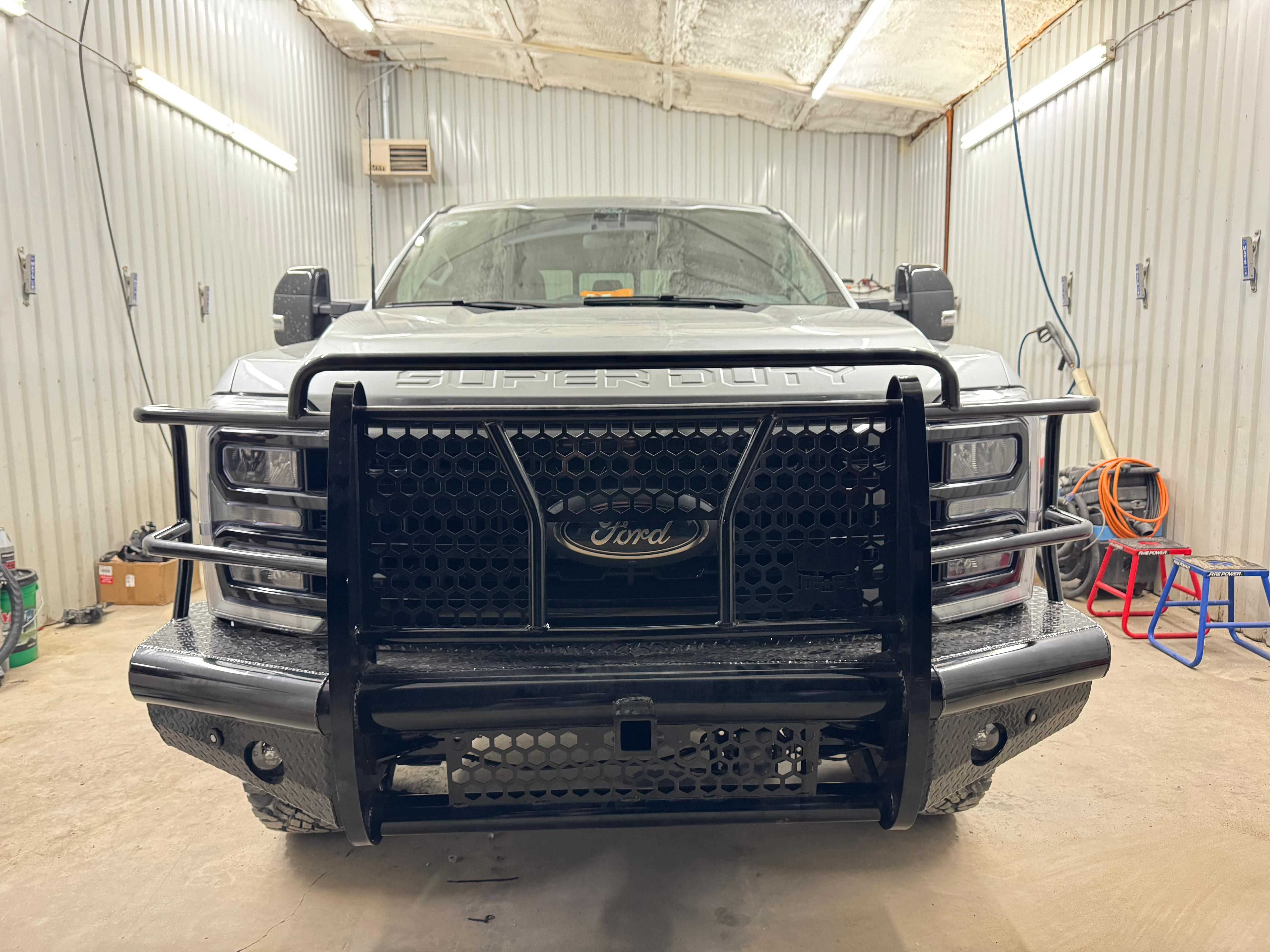 2025-Iron-Ox-Ford-Front-Replacement-Bumpers - Blackland Trailers